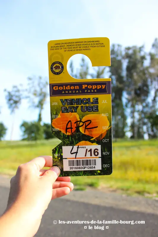 Le Golden Poppy Annual Pass - le pass pour les State Park de Californie ...