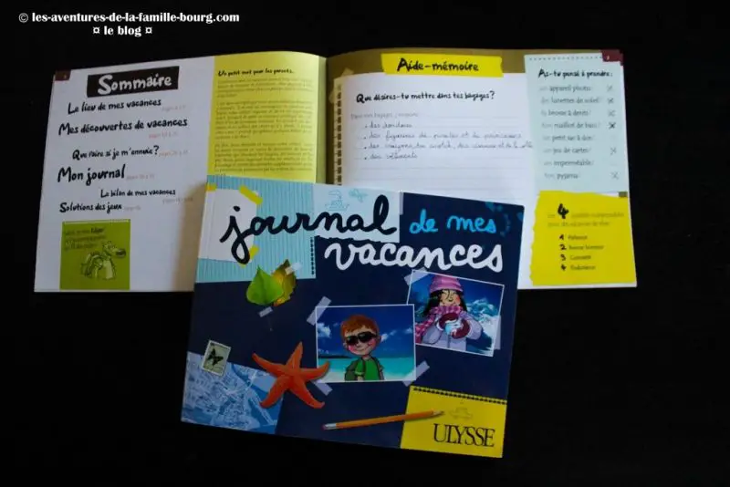 Le Journal de mes vacances, un outil indispensable pour les petits ...